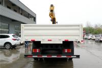 China HOWO 4x2 5 Ton Hydraulic Truck Mounted Crane with Cummins 168HP Engine and 12M Lifting Height for sale