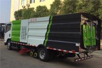 China ISUZU 4x2 Stainless Steel Road Sweeper Truck with 4m³ Garbage Tank and 5m³ Water Tank Capacity for sale
