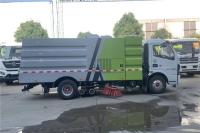 China SGS High Pressure Road Wash Sweep Truck with 5 cbm Garbage Tank and 2.5 cbm Water Tank for Municipal Cleaning for sale