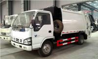 China ISUZU 5CBM 4-5 Ton Self-Compacting Garbage Truck with 98HP Engine and EURO IV Emission Standard for sale