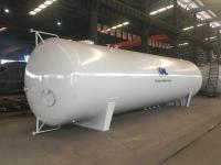 China 60CBM LPG Storage Tank 1.77MPa Carbon Steel Propane Butane Bullet Tank for Gas Station for sale