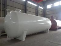 China 60CBM LPG Storage Tank 1.77MPa Carbon Steel Propane Butane Bullet Tank for Gas Station for sale