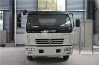 China Dongfeng 4X2 Side Loading Garbage Compactor Truck 8CBM Capacity 143HP Engine Carbon Steel Construction for sale