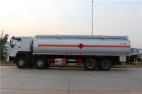 China HOWO 8x4 30Cbm Fuel Delivery Truck with API Manhole Diesel Oil Transport for sale