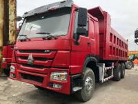 China 30 Ton 6×4 Sinotruk Howo Used Dump Truck with 375HP Engine and 13.34 CBM Capacity for Construction for sale