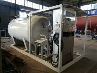 China Q345R Carbon Steel LPG Propane Butane Gas Tank 5000 Liters Gas Filling Plant with Dispenser for sale