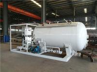 China Q345R Carbon Steel LPG Propane Butane Gas Tank 5000 Liters Gas Filling Plant with Dispenser for sale