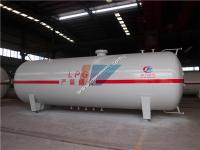 China Carbon Steel 50000L LPG Storage Tank 25 Tons Propane Gas Tanker Bulk for Ghana for sale