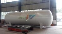 China Carbon Steel 50000L LPG Storage Tank 25 Tons Propane Gas Tanker Bulk for Ghana for sale
