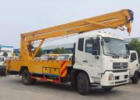 China 20 Meter Skylift Telescopic Boom Aerial Manlift Bucket Truck with 200kg Load Capacity and 360° Rotation for sale