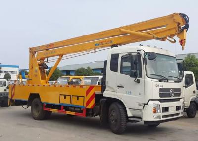 China 20 Meter Skylift Telescopic Boom Aerial Manlift Bucket Truck with 200kg Load Capacity and 360° Rotation for sale