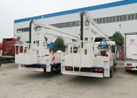 China 20 Meter Skylift Telescopic Boom Aerial Manlift Bucket Truck with 200kg Load Capacity and 360° Rotation for sale