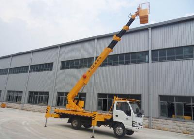 China Isuzu Hydraulic Aerial Lift Platform Truck 18m 20m 22m Working Height with 200kg Load Capacity for sale
