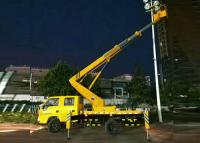 China Isuzu Hydraulic Aerial Lift Platform Truck 18m 20m 22m Working Height with 200kg Load Capacity for sale
