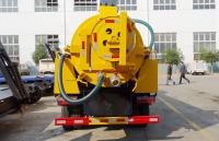 China Dongfeng 4x2 2cbm Sewage Suction Tanker Truck High Pressure Washing Cleaning for sale