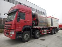 China HOWO 6x4 Synchronous Chip Sealer Truck 8m3 Asphalt Tank 12m3 Gravel Tank for sale