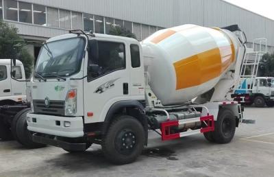China Sinotruk 6 Cubic Meter Concrete Mixer Truck with 180HP Engine and 8000kg Payload Capacity for sale