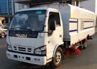 China ISUZU 115HP LHD Customized Street Sweeper Vacuum Truck 4x2 4000L Water Tank 5000L Garbage Tank for sale