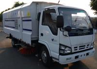 China ISUZU 115HP LHD Customized Street Sweeper Vacuum Truck 4x2 4000L Water Tank 5000L Garbage Tank for sale