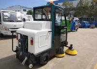 China Mini Electric Sweeper Truck 48V 150AH Street Cleaning Aluminum Alloy Frame 6-8h Work Time for sale