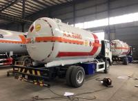 China HOWO 5 Ton LPG Gas Tanker Truck 10cbm Mobile Cylinder Filling Dispenser for sale