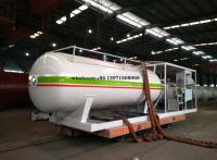 China 10cbm LPG Skid Station Cylinder Storage Propane Gas Tank 10000liters for sale