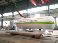 China 10cbm LPG Skid Station Cylinder Storage Propane Gas Tank 10000liters for sale