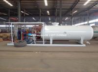 China 5000 Liter LPG Storage Tank Skid Station 5cbm Propane Gas Cylinder Refilling Plant 2.5 Ton for sale