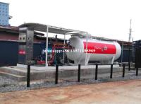 China 5000 Liter LPG Storage Tank Skid Station 5cbm Propane Gas Cylinder Refilling Plant 2.5 Ton for sale