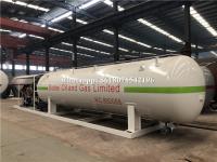 China 10 Ton LPG Mobile Filling Station with 20,000L Tank Capacity and 15 m³/h Pump for Propane Cylinder Bottling for sale