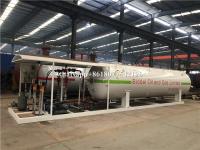 China 10 Ton LPG Mobile Filling Station with 20,000L Tank Capacity and 15 m³/h Pump for Propane Cylinder Bottling for sale