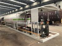 China 10 Ton LPG Mobile Filling Station with 20,000L Tank Capacity and 15 m³/h Pump for Propane Cylinder Bottling for sale