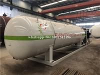 China 10 Ton LPG Mobile Filling Station with 20,000L Tank Capacity and 15 m³/h Pump for Propane Cylinder Bottling for sale