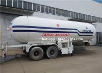 China 40m3 LPG Propane Butane Gas Tanker Truck 12mm Tank Thickness 45cbm Capacity for sale