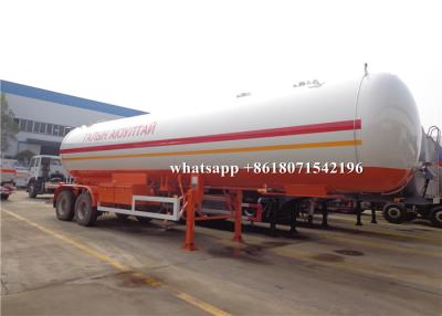 China 2 Axle 40000 Liters LPG Propane Cylinder Truck Q345R Q370R Tanker Material for sale