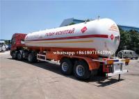 China 2 Axle 40000 Liters LPG Propane Cylinder Truck Q345R Q370R Tanker Material for sale