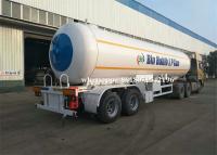 China 40CBM LPG Gas Tanker Truck ASME Approved 45CBM Capacity 12254mm Length Propane Semi Trailer for sale