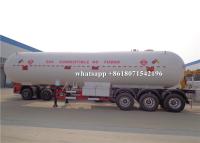 China 54m3 LPG Propane Delivery Truck with 1.0mm Corrosion Allowance and 27MT Payload Capacity for sale