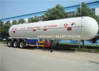China 54m3 LPG Propane Delivery Truck with 1.0mm Corrosion Allowance and 27MT Payload Capacity for sale