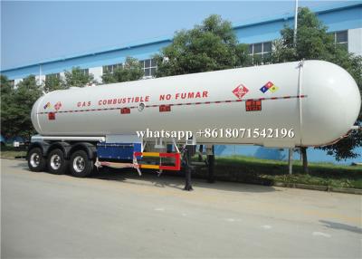 China 54m3 LPG Propane Delivery Truck with 1.0mm Corrosion Allowance and 27MT Payload Capacity for sale