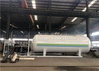 China 30000L Mobile LPG Gas Storage Tank 1.71MPa Design with 2 Filling Dispenser for sale