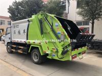 China 6CBM Refuse Collection Truck with 102HP Engine and Waste Compression System for Municipal Operations for sale