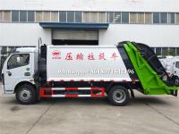 China Diesel Fuel Type Garbage Compactor Truck New Condition Rear Discharge Function for sale