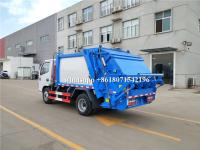 China 6 CBM Rear Loader Garbage Compactor Truck - 102HP Engine, 90 km/h Speed for Municipal Waste Collection for sale
