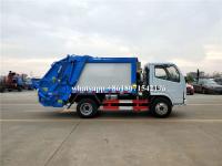 China 6 CBM Rear Loader Garbage Compactor Truck - 102HP Engine, 90 km/h Speed for Municipal Waste Collection for sale