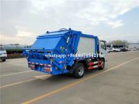 China 6 CBM Rear Loader Garbage Compactor Truck - 102HP Engine, 90 km/h Speed for Municipal Waste Collection for sale