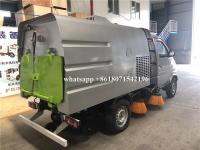 China Changan 2CBM Small Mechanical Sweeper Truck 2600mm Wheelbase City Sanitation for sale
