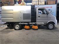 China Changan 2CBM Small Mechanical Sweeper Truck 2600mm Wheelbase City Sanitation for sale