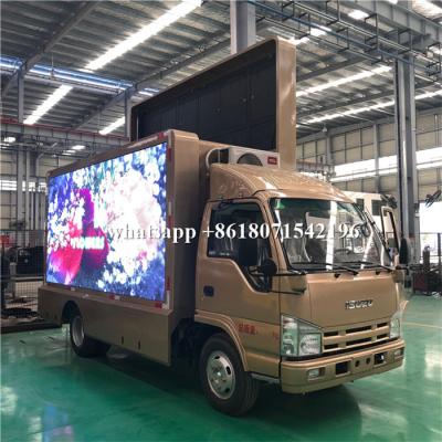 China Mobile LED Advertising Truck P6 Display 5995×2190×3300mm with 15KW Generator for Road Shows for sale