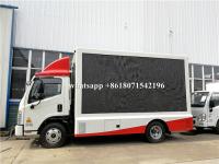 China Outdoor P4 P5 P6 Mobile LED Billboard Truck with 15KW Generator and Power Steering - 5995×2190×3300mm for sale